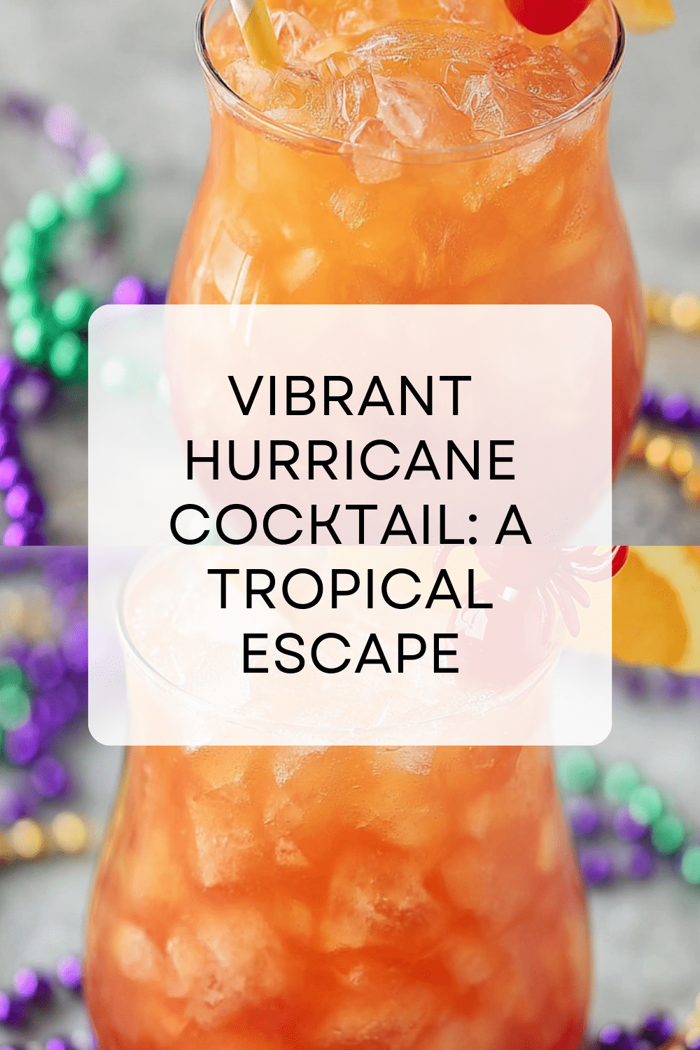 Hurricane Cocktail Recipe: Taste the Vibrant New Orleans Legend