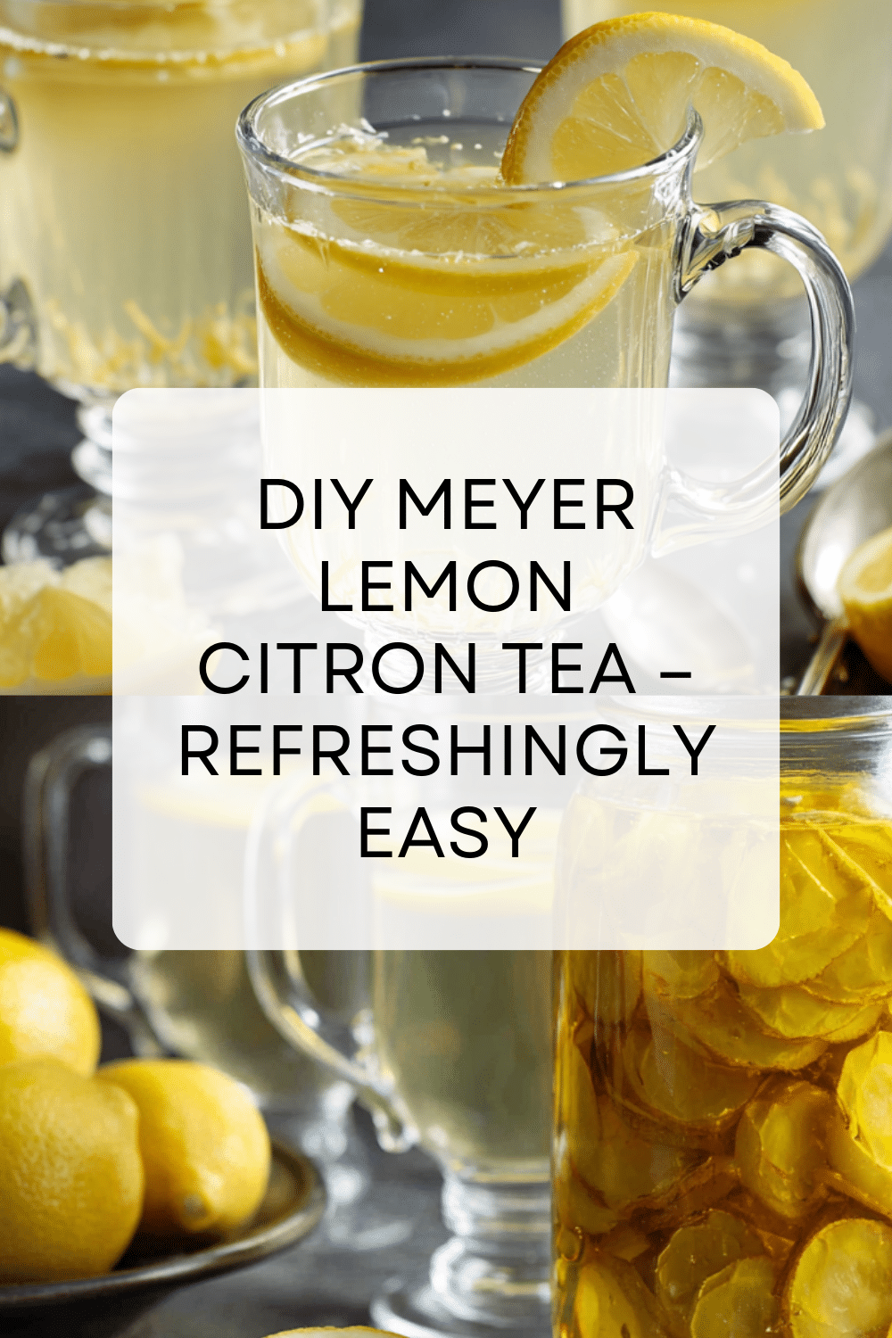 Easy Citron Tea Recipe: Savor the Citrus Bliss