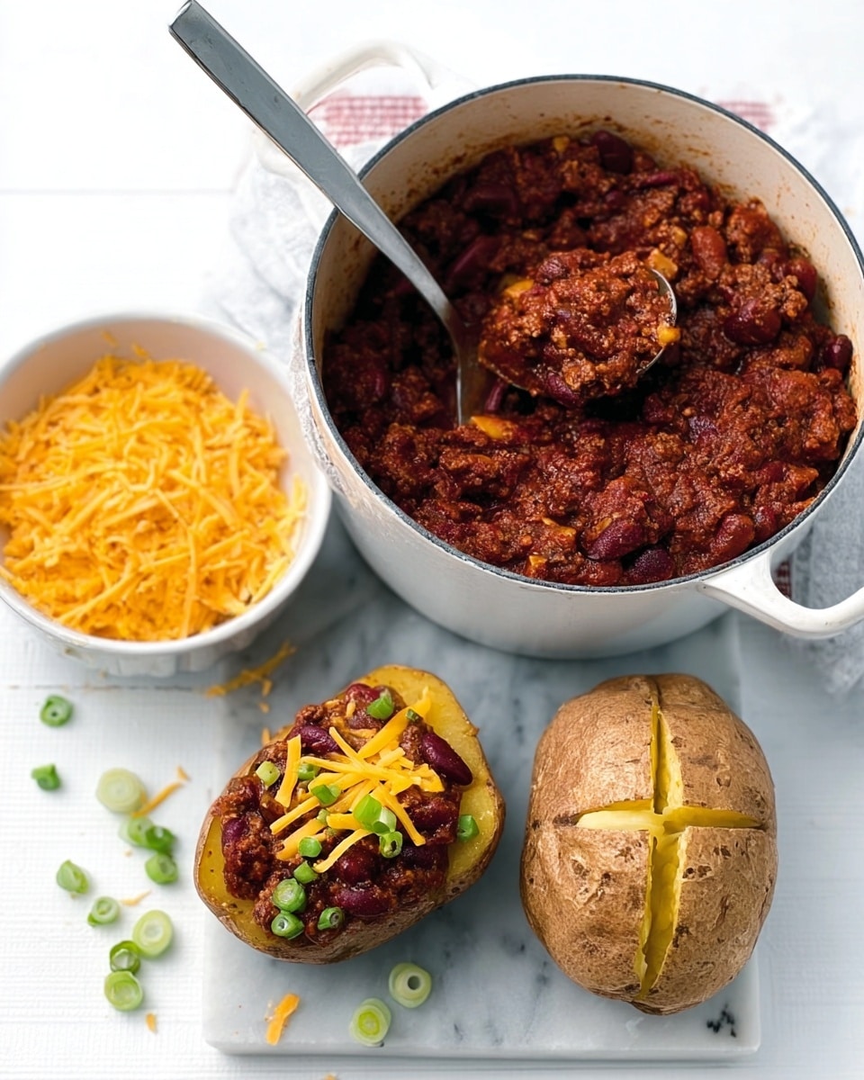 Turkey Chilli Jacket Potatoes: Hearty & Flavorful Comfort Food
