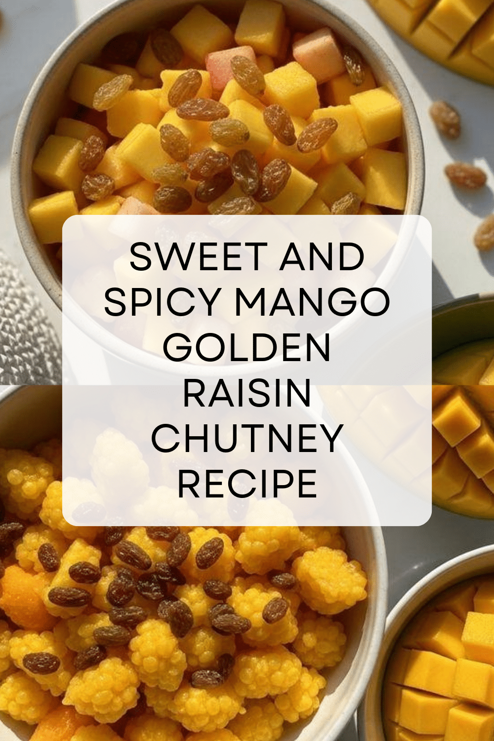 Mango and Golden Raisin Chutney Recipe | Flavorful Fruit Condiment