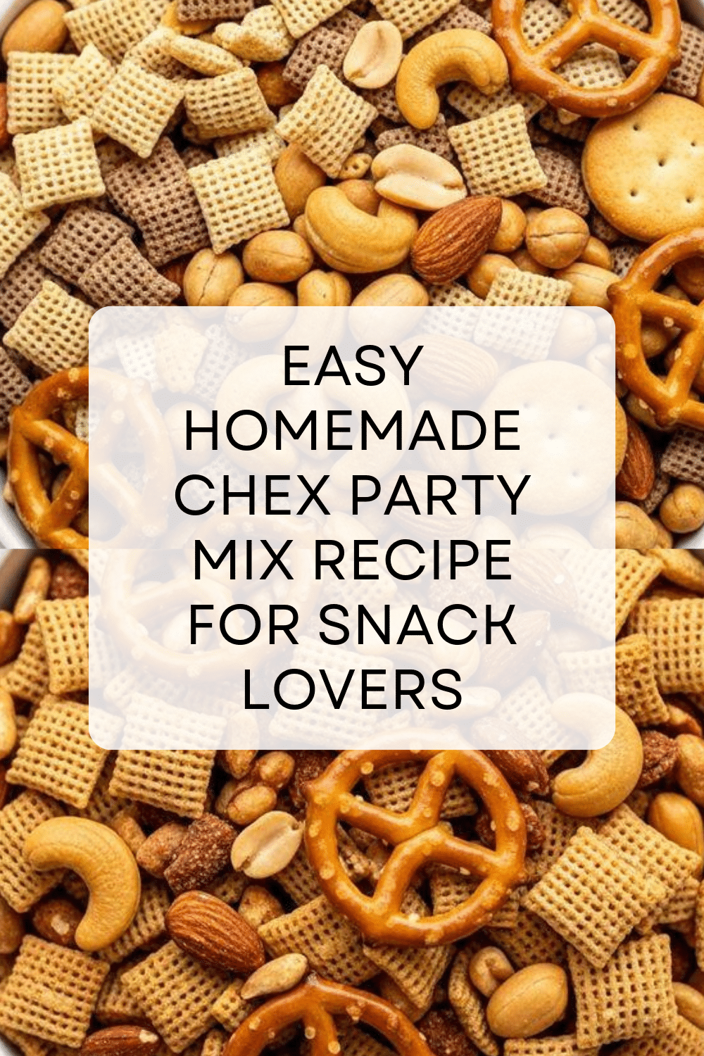 Original Homemade Chex Party Mix - Delicious & Crunchy Snack