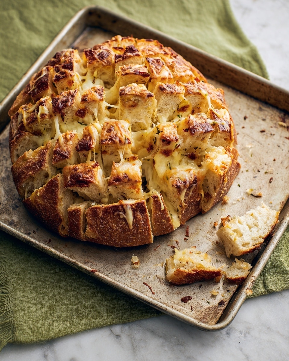 Cheddar & Harissa Garlic Bread: Spicy, Cheesy, Irresistible