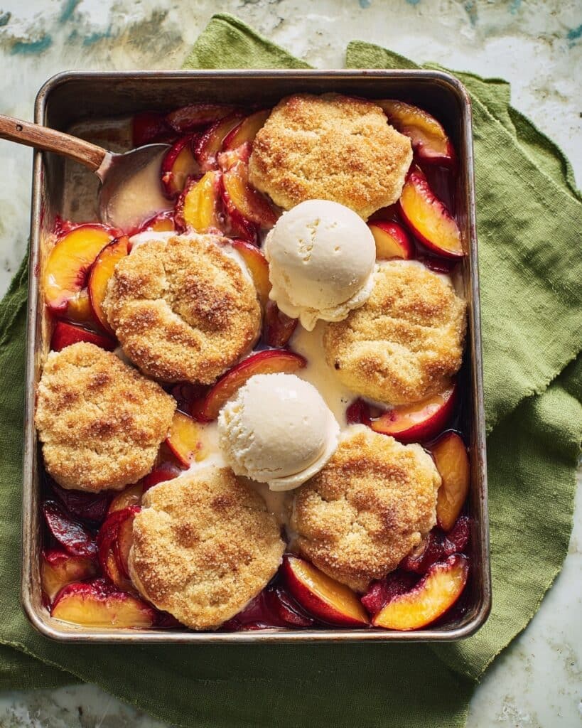 Cheat’s Nectarine Cobbler: Easy, Comforting Fruit Dessert