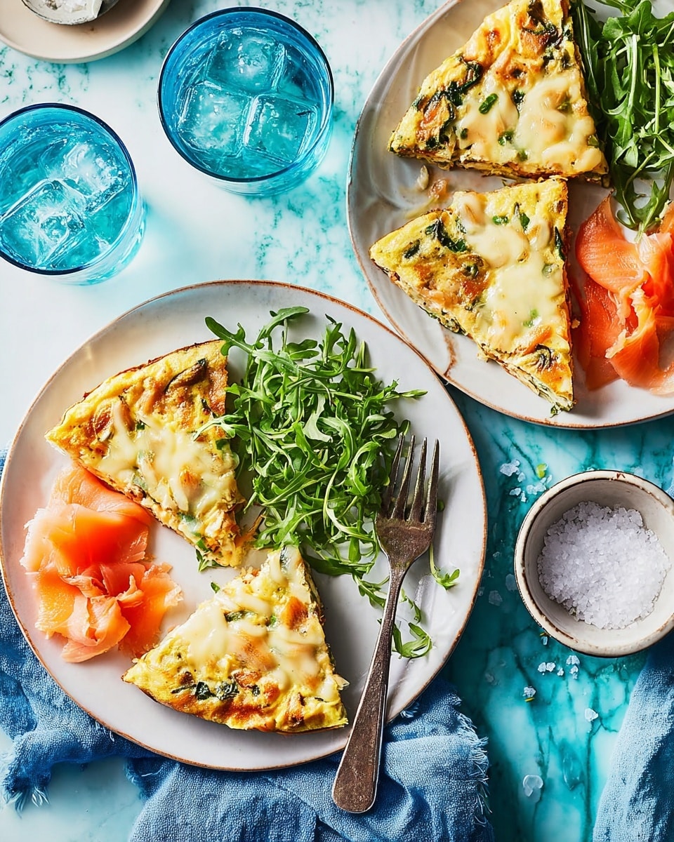 Spring Onion & Feta Frittata in Air Fryer – Easy & Delicious
