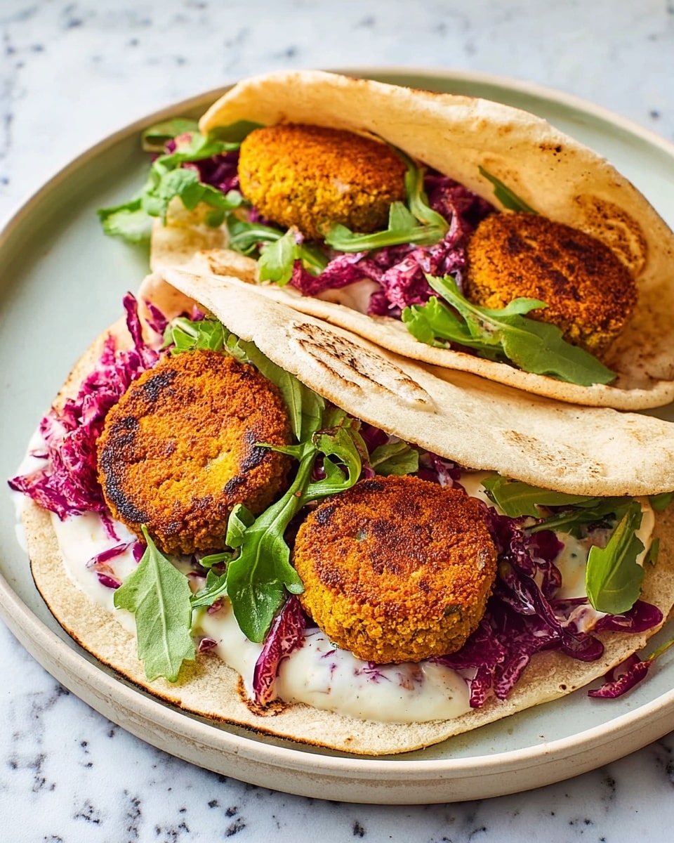 Vegan Tempeh Kebabs with Pickled Cabbage and Garlic Mayo